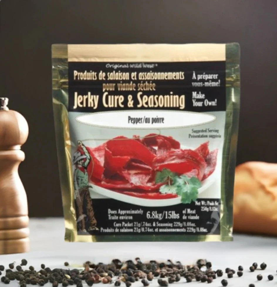 Pepper Jerky Cure and Seasoning – CMXtreme Grills